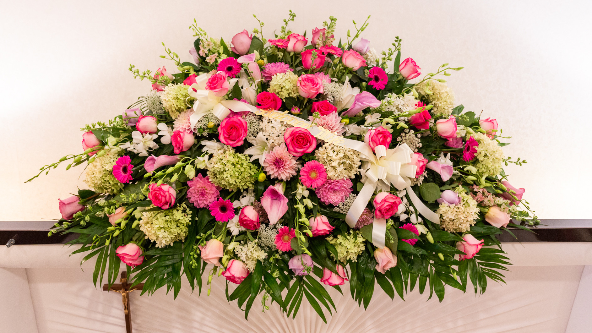 Overhead Casket Spray | Sympathy Designs