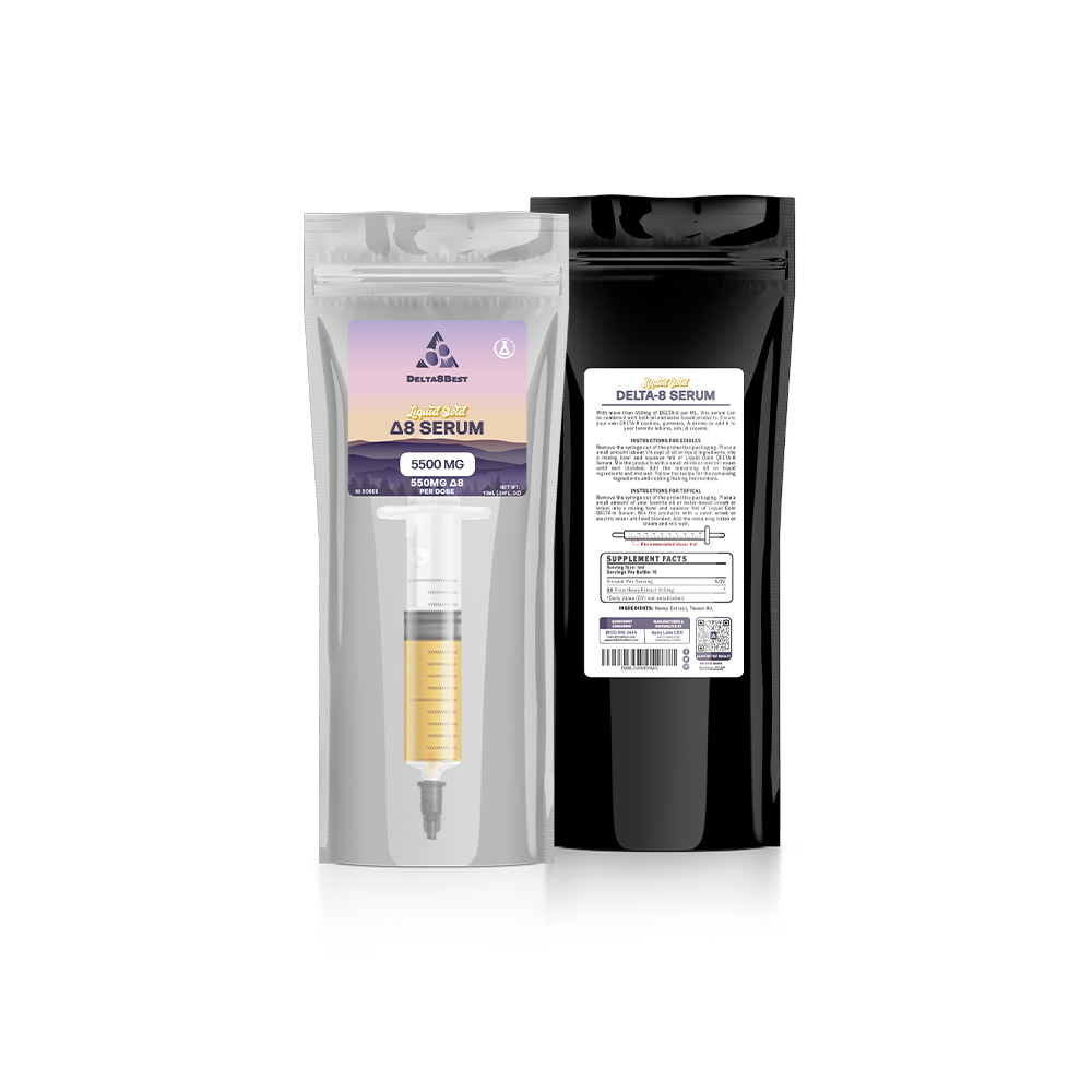 COA | BID095 | 5000mg Delta-8 Liquid Gold Serum