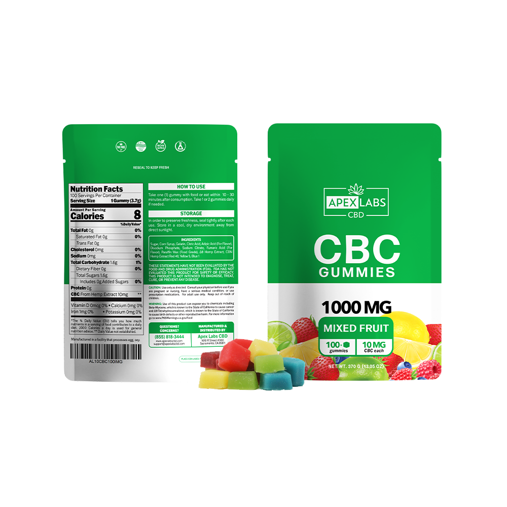 COA | BID005 | 1000mg CBC Gummies