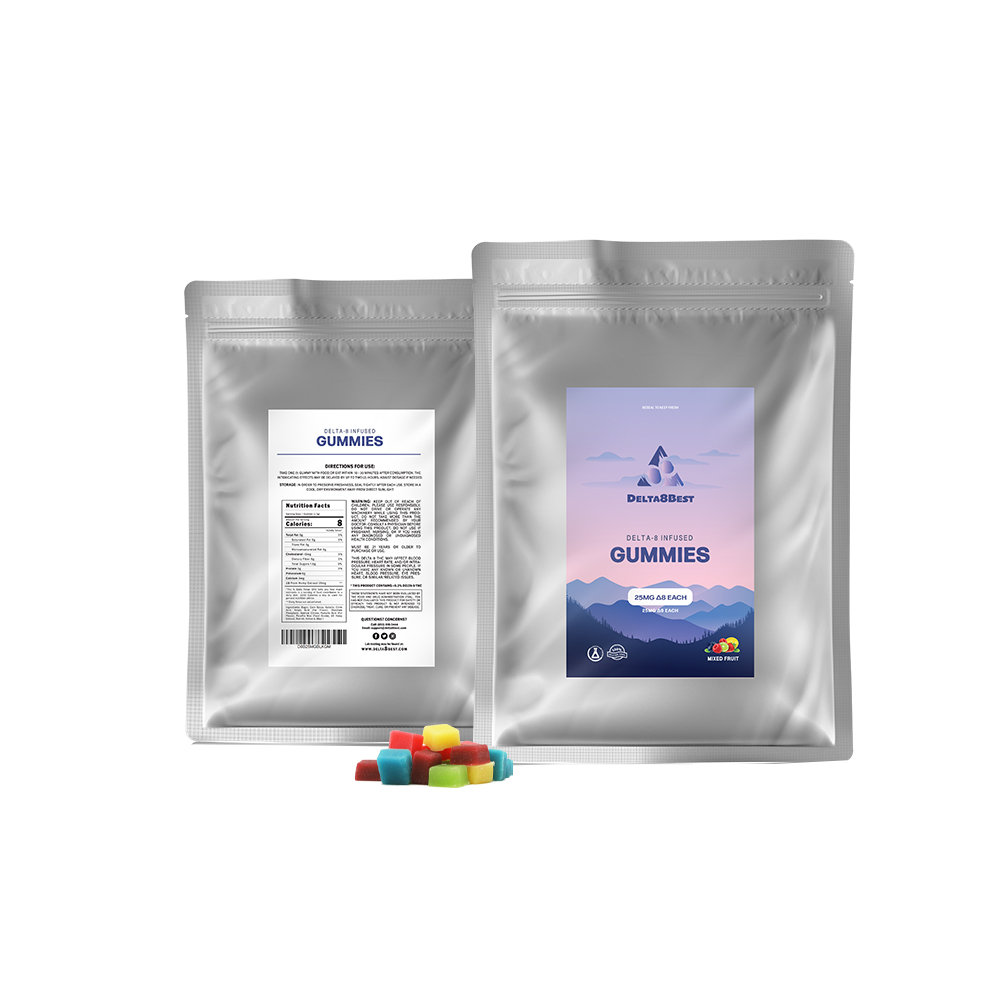 COA | BID081 | 25mg Delta-8 Gummies (Bulk)