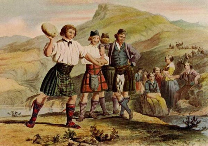 King Malcom needs a messenger - the ancient Highland Games are born.