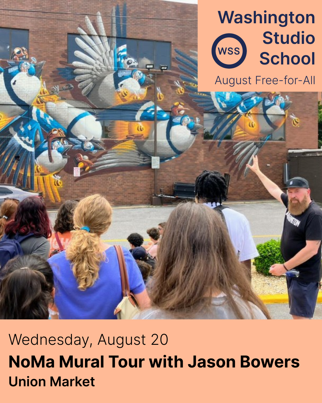 8/20 NOMA Mural Tour w/ Jason Bowers | WSS: DC Art School