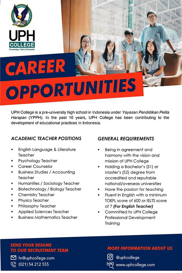 Career || UPH College