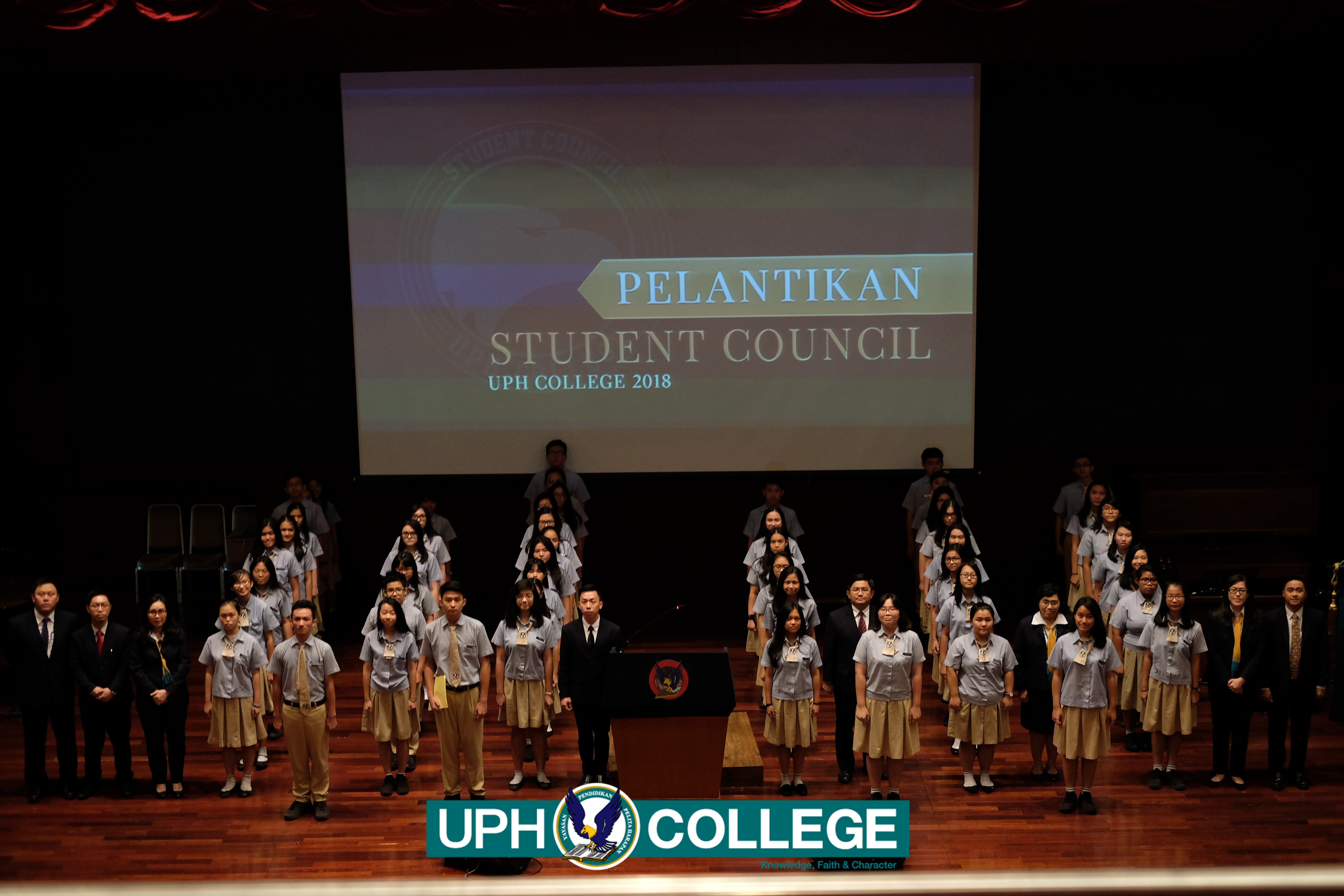 Pelantikan Student Council UPH College 2018 | Home || UPH College ...