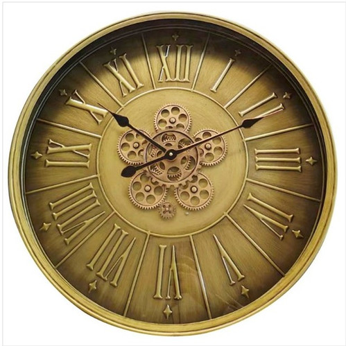 60cm Cog Clock (49660) | kiplingcotesfurnitur