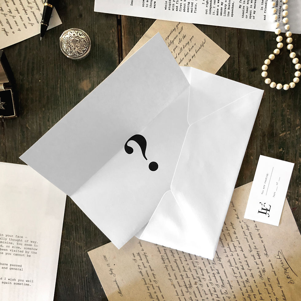 Letter Subscription | Literary Letters Co