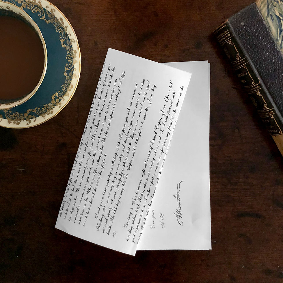 Letter Subscription | Literary Letters Co