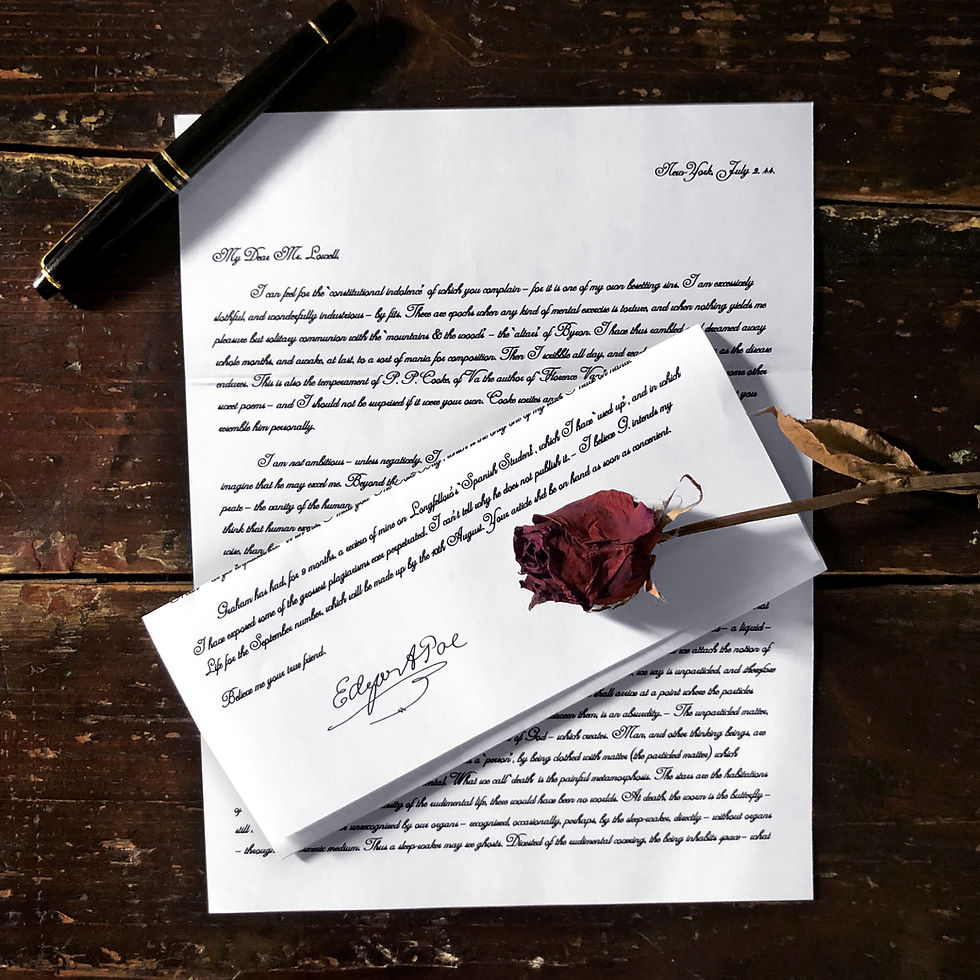 Letter Subscription | Literary Letters Co