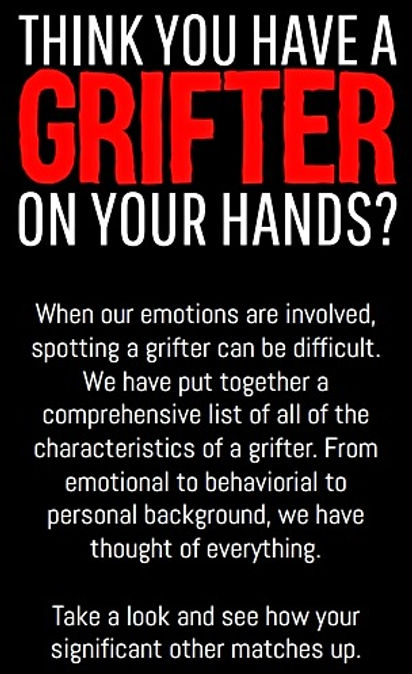 Signs Of A Grifter