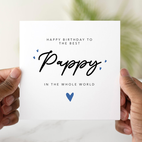 Pappy Birthday Card - Whole World | Swootsy.com