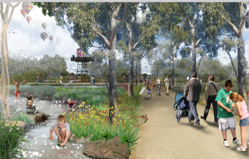 Girgarre : Victoria : Garagarro Botanic Garden