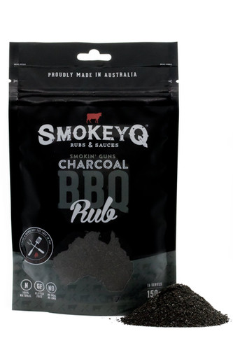SmokeyQ Smokin Guns Charcoal Rub | Alpine Butchery