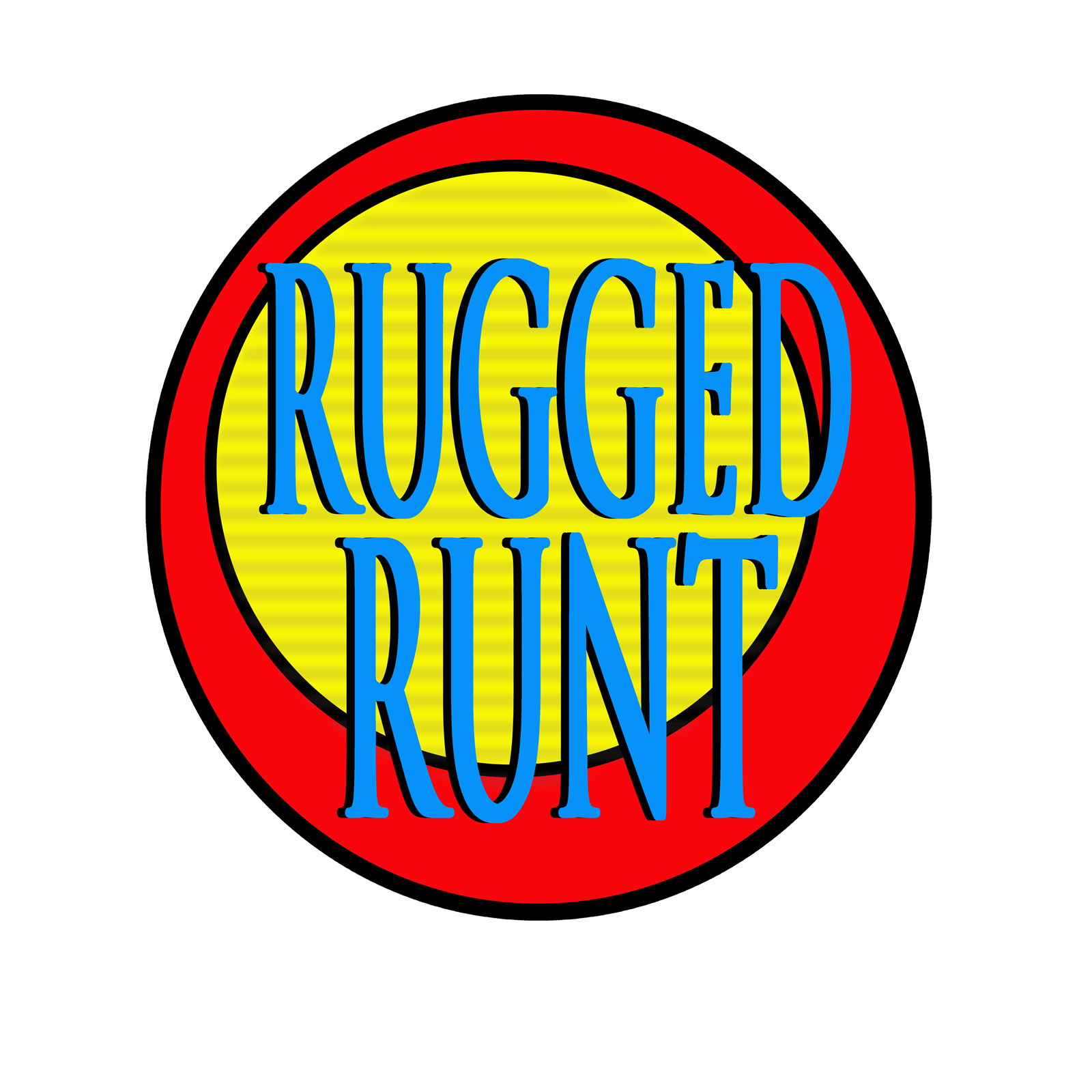 Rugged Runt logo - sticker | Rugged Runt Studio