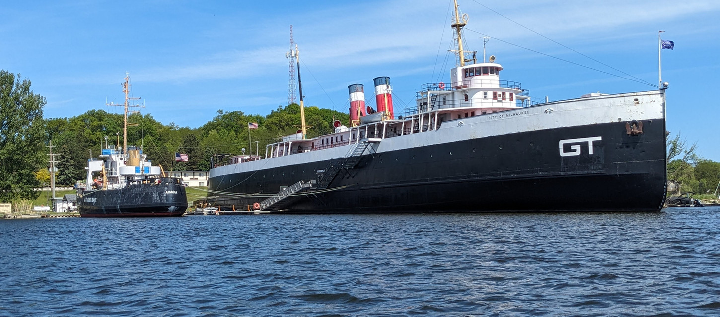 Museum Ships: S.S. City of Milwaukee and USCGC Acacia | Manistee, MI ...