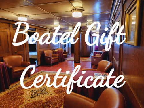 Boatel Gift Certificate | SS City of Milwaukee