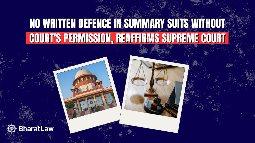 No Written Defence In Summary Suits Without Court s Permission no-written-defence-in-summary-suits-without-court-s-permission
