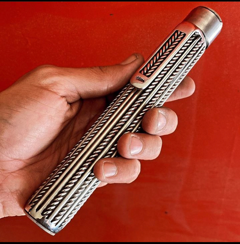 7” Middle Finger Tungsten Holder with Clip | JohnnyRayCuenJewelry