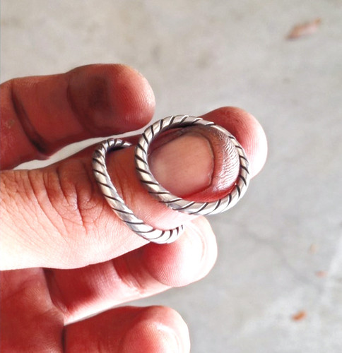 Single Strand Twist Ring | JohnnyRayCuenJewelry
