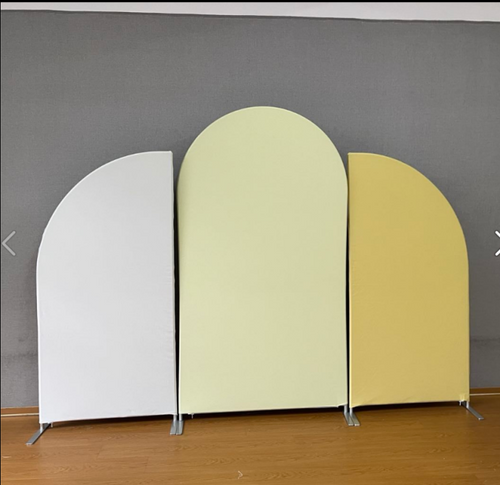 Neutrals/Yellow Arched Sail Board back drops - set of 3 ...