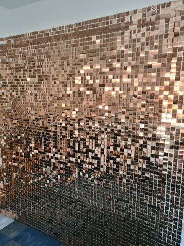 Dark Champagne Sequin Wall | TheSequinWallCompany