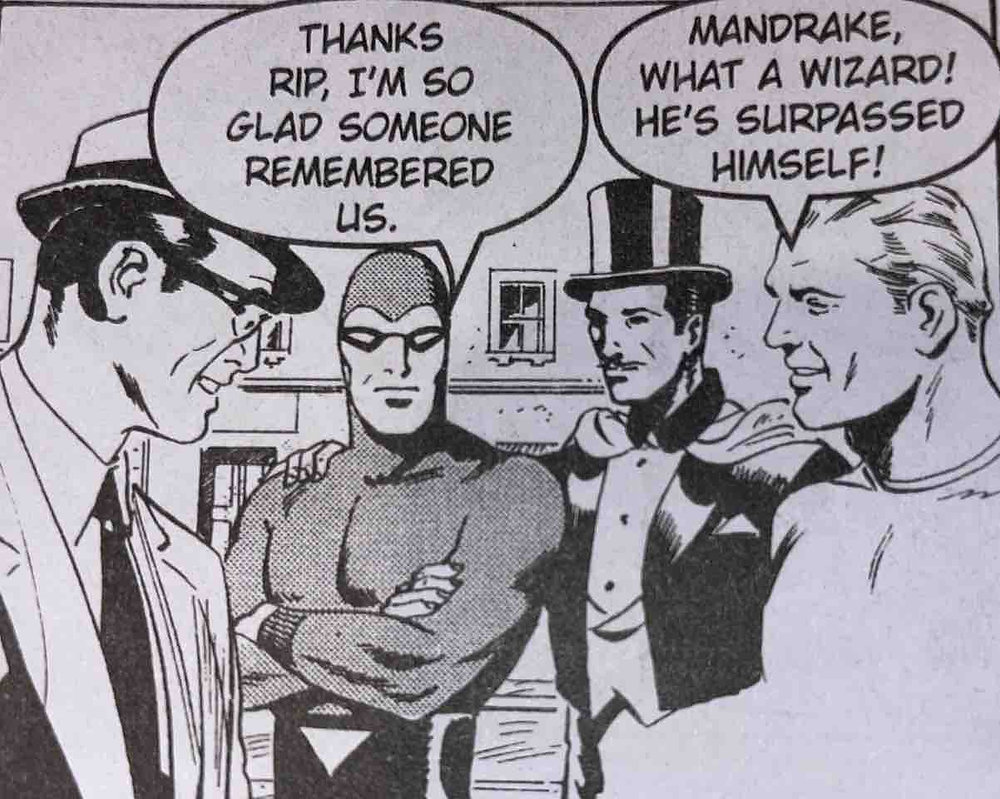 Details on the Phantom Team up with Flash Gordon, Mandrake & Rip Kirby ...