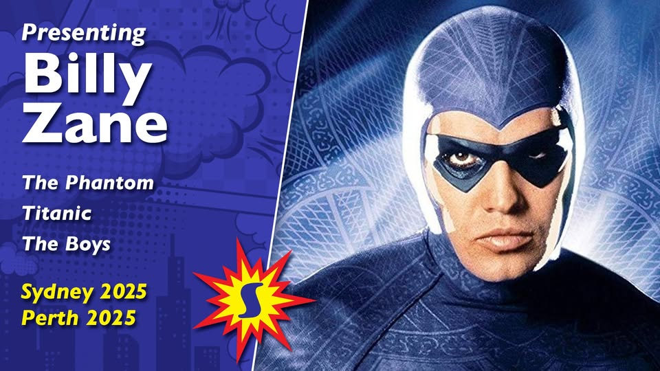 Billy Zane (The Phantom) Attending Sydney & Perth, Australia Comic ...