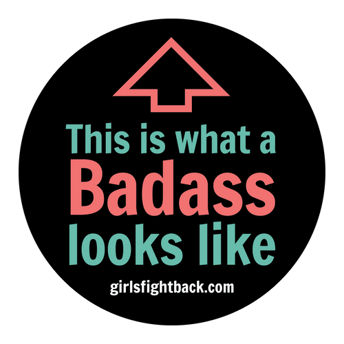 Girls Fight Back Button (assorted styles) | Nicole Snell