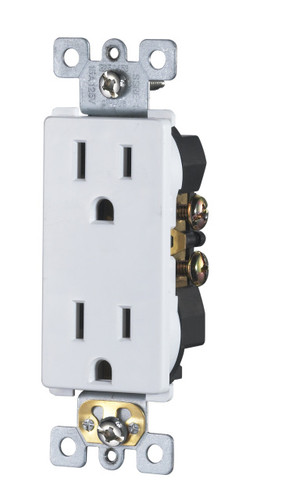 DECORATOR PLUS DUPLEX RECEPTACLE | Electrical Supply's