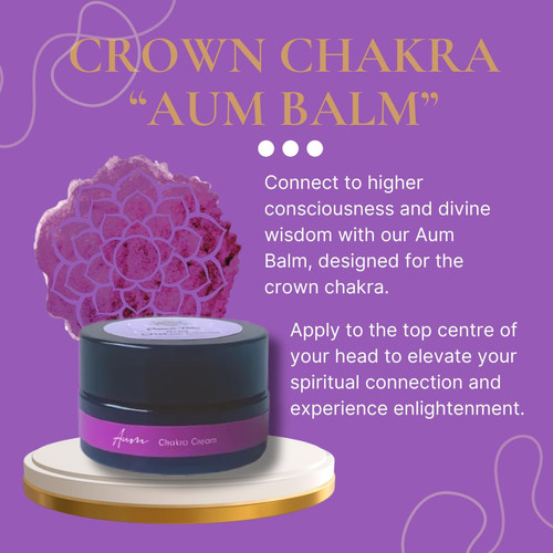 Aum Chakra Balm - Crown Chakra - Awaken