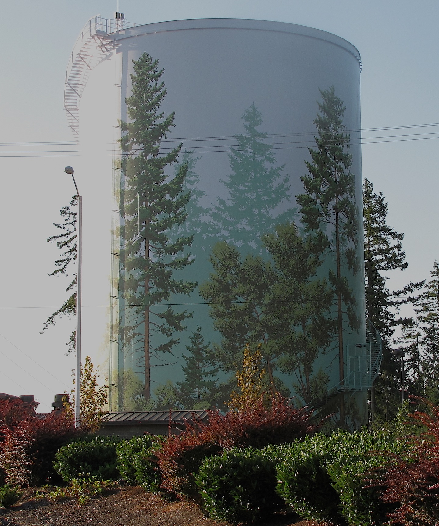water tank murals