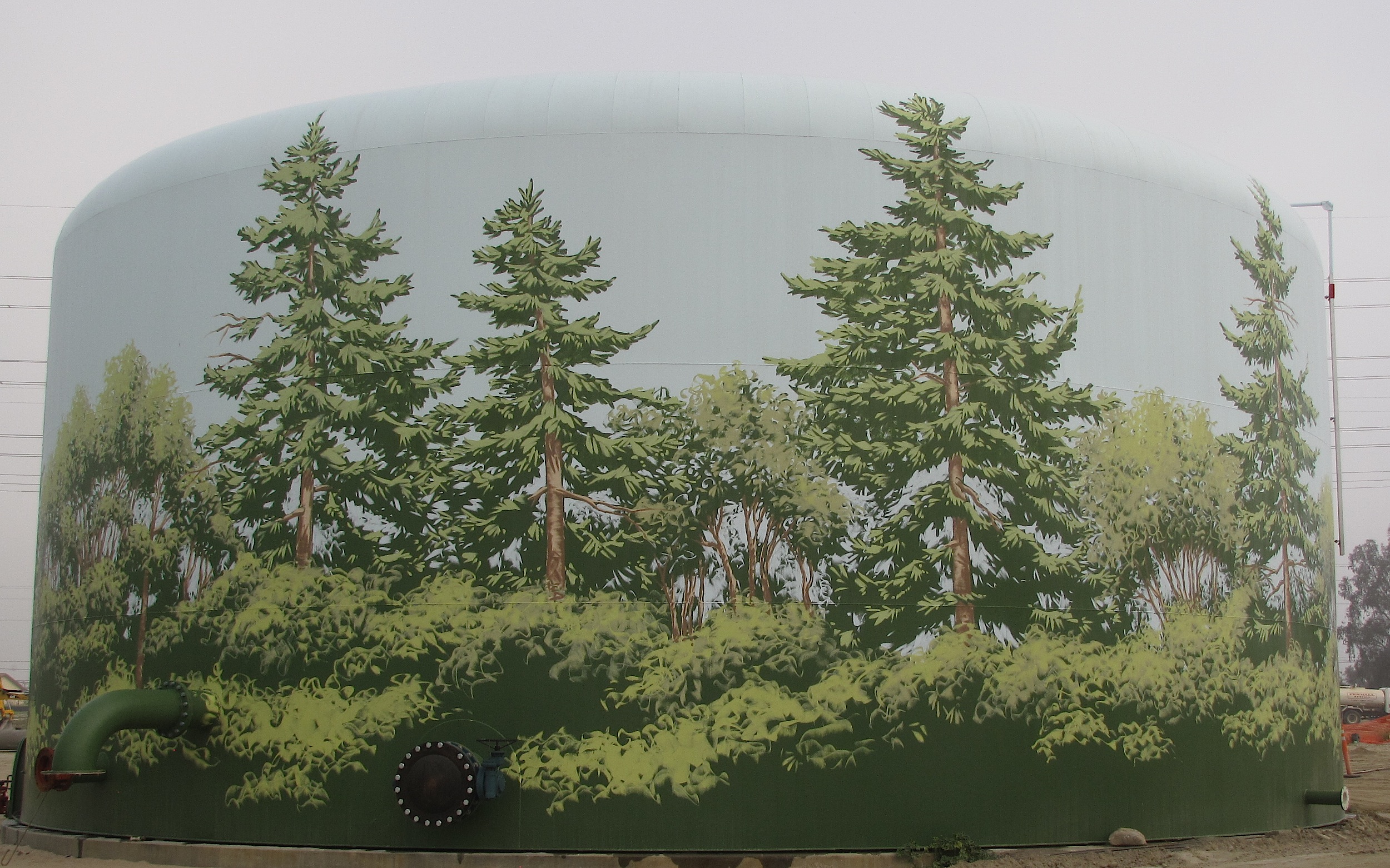 water tank murals