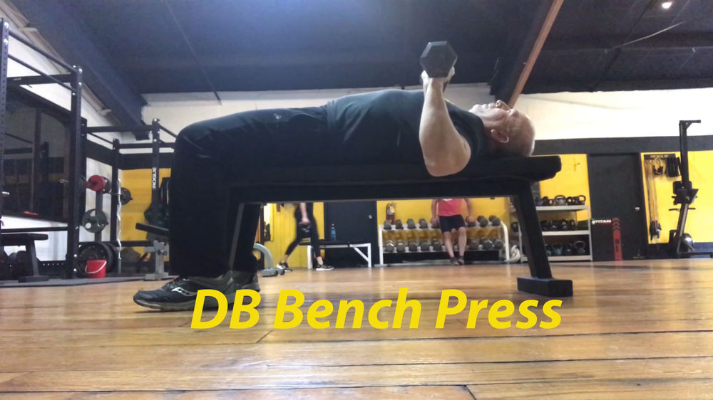 Exercises to Help Your Pushup - The DB Bench Press