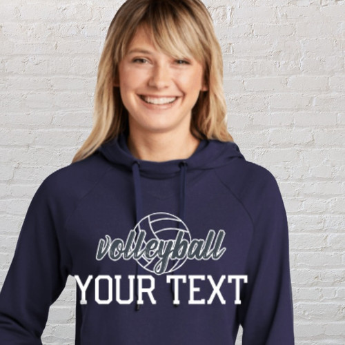 Volleyball Customize It Hoodie | Witty Wears