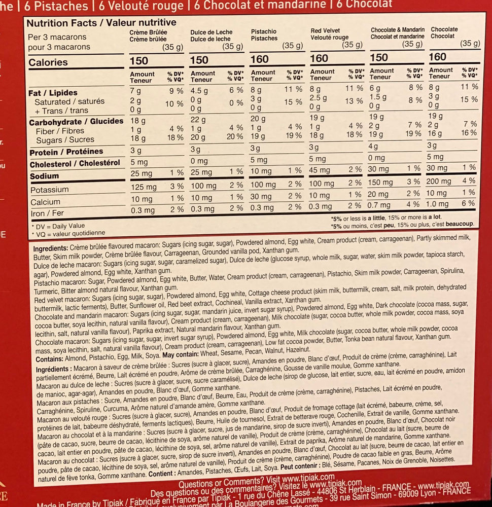 Costco Tipiak French Macarons III Review