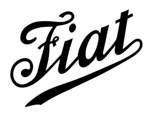 Car Sticker - Fiat Badge Old Style - Set of 4 - Graphic Accuracy ...