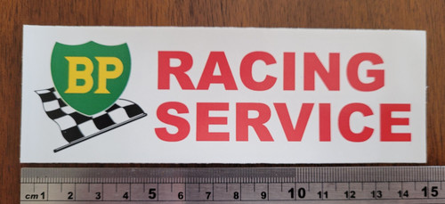 Car Sticker - BP Racing Service - Set of 2 - 150mm Length - Graphic ...