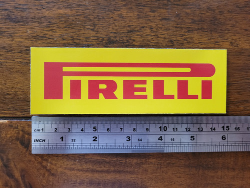 Car Sticker - Pirelli - Set of 2 - 150mm Length - Graphic Accuracy ...