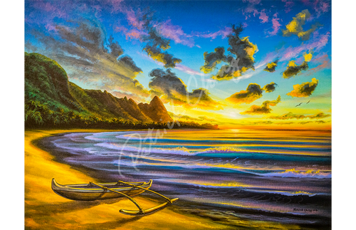 Sunset Canoe | Patrick Ching