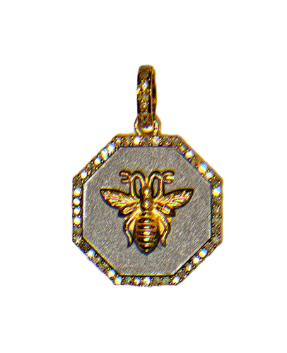 Bee Octagon with Diamonds | makhaladesigns