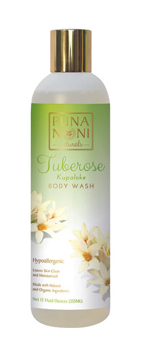 Puna Noni Bodywash - Tuberose - 12oz bottle | Puna Noni Naturals