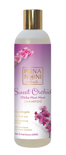 Puna Noni Shampoo - Sweet Orchid - 12oz bottle | Puna Noni Naturals