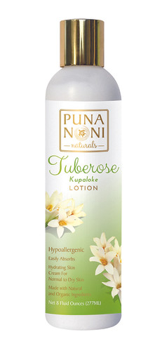 Puna Noni Lotion - Tuberose - 8oz bottle | Puna Noni Naturals
