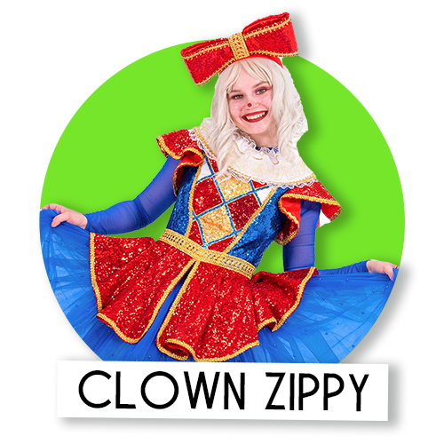 Clown Zippy | My Party Zebra