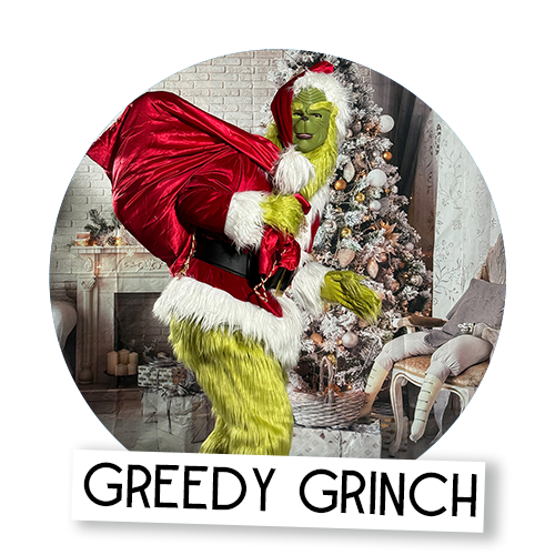 Greedy Grinch | My Party Zebra