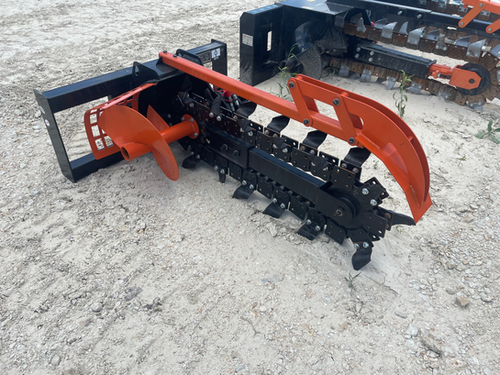 GIYI 39" Quick Attach Trencher Standard Flow Hydraulics | S&S Equipment ...