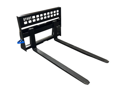 48" Stout Pro Full Guard Quick Attach Pallet Fork | S&S Equipment Sales