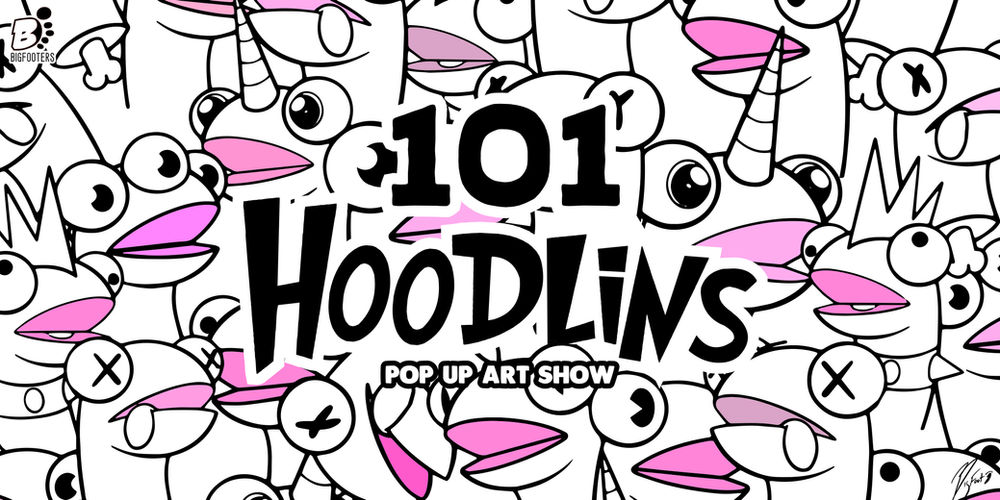 The 101 Hoodlin Pop-up Art Show