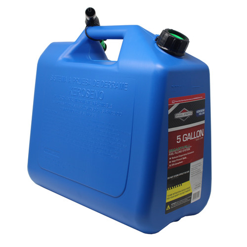 Briggs & Stratton® SMART-FILL™ 5 Gallon Kerosene Can | Garage Boss