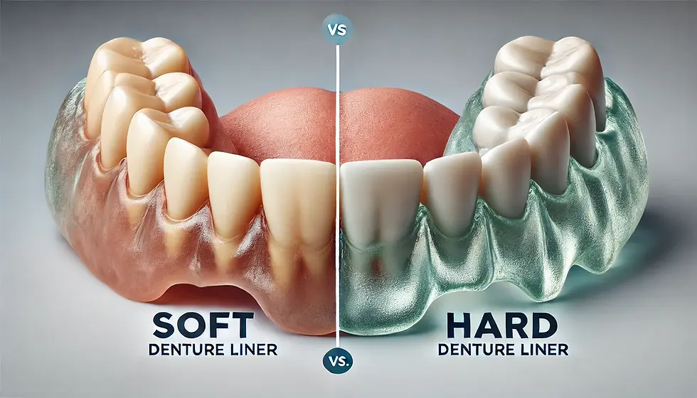 Soft vs. Hard Denture Liners: Understanding Which Is Right for You
