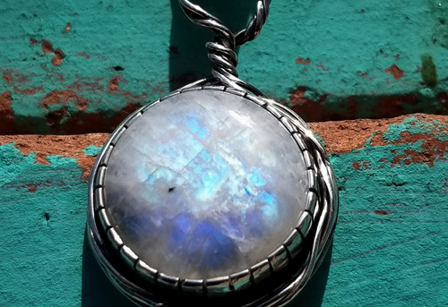 to the moon (sterling silver & moonstone) | BoOM Jewelry Designs